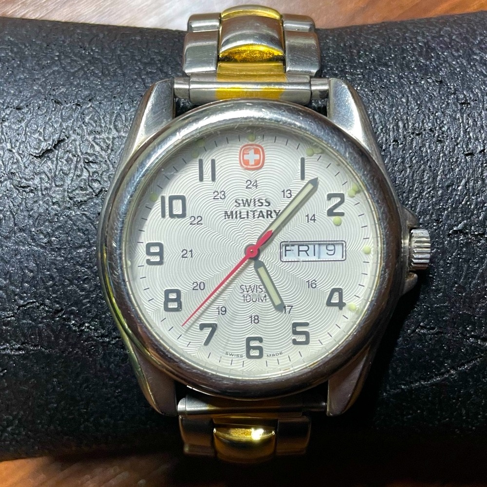Rare Vintage Swiss Military Watch - Gem
